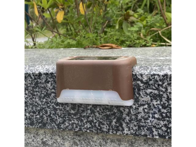 Click here for Solar LED Outdoor Deck Step Fence Garden Lights Wa... prices