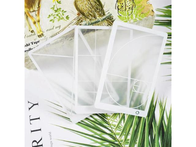 Click here for 3 Pieces of Viewfinders Fibonacci Composition View... prices