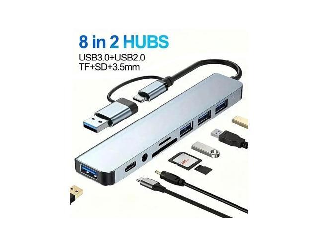 Click here for 8 in 2 Docking Station USB Type C HUB with 3.5mm A... prices