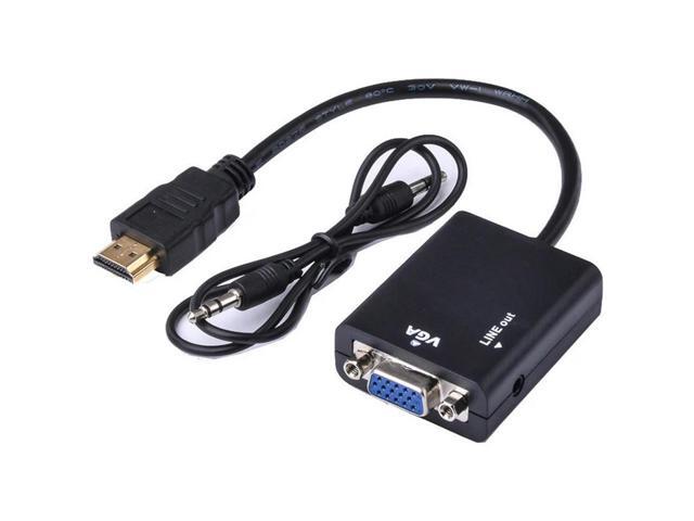 Click here for Adapter HDMI-compatible TO VGA With Audio HDTV Mal... prices