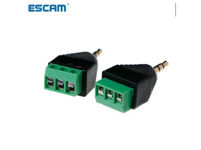 Click here for 3 Pcs 3.5mm 3 Pin Male Terminal Block Plug Connect... prices