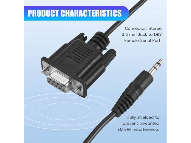 Click here for DB9 9 Pin VGA female cable DB 9 Female to TRS 3.5m... prices