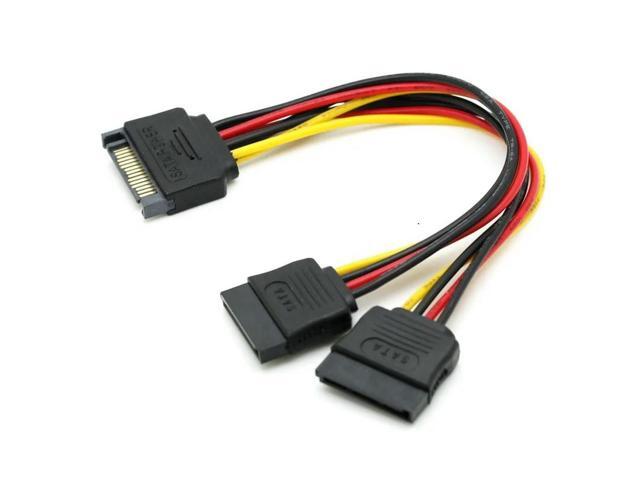 Click here for SATA II Hard Disk Power 15Pin SATA Male To 2 Femal... prices