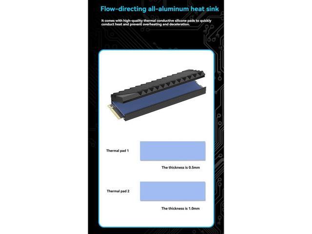 Click here for M.2 SSD Heatsink M2 2280 Solid State Hard Disk Alu... prices