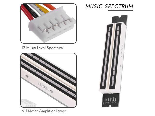 Click here for Dual 12 Music Level Indicator LED Spectrum VU Mete... prices