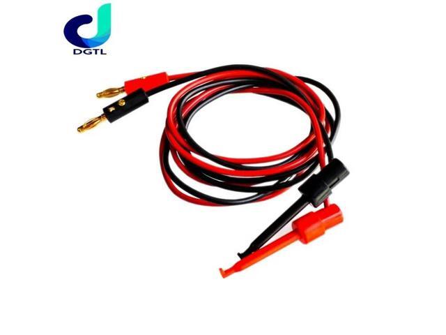 Click here for 1 Pair Small Test Hook Clip to Banana Plug for Mul... prices