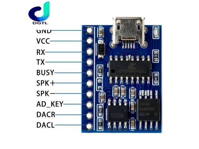 Click here for MP3 DFPlayer Mini Serial USB Control Recording Rec... prices