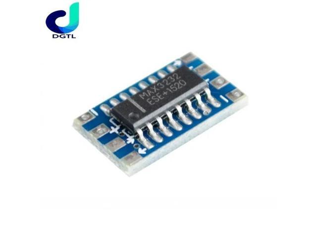 Click here for 10pcs/lot mini RS232 MAX3232 Levels to TTL level c... prices