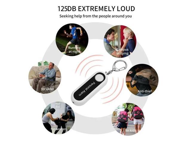 Click here for Personal Security Alarm Keychain With LED Lights... prices