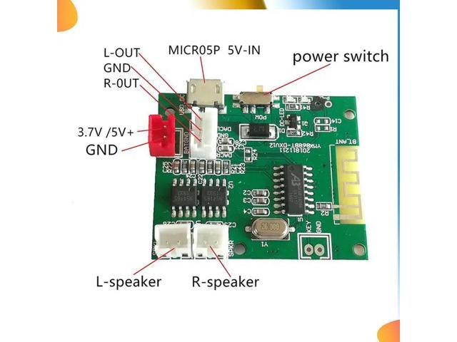 Click here for Bluetooth Module Power Amplifier Board BT5.2 Wirel... prices