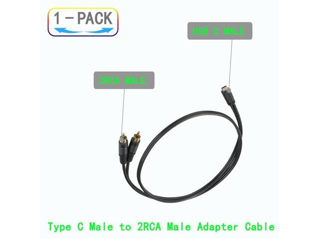 Click here for 1pc USB Type-C Male to Dual 2 RCA Male Stereo Audi... prices
