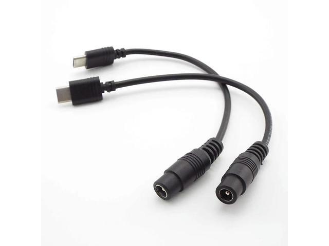 Click here for 16cm DC Type-c Female To 5.5*2.1 Female Cables 5.5... prices