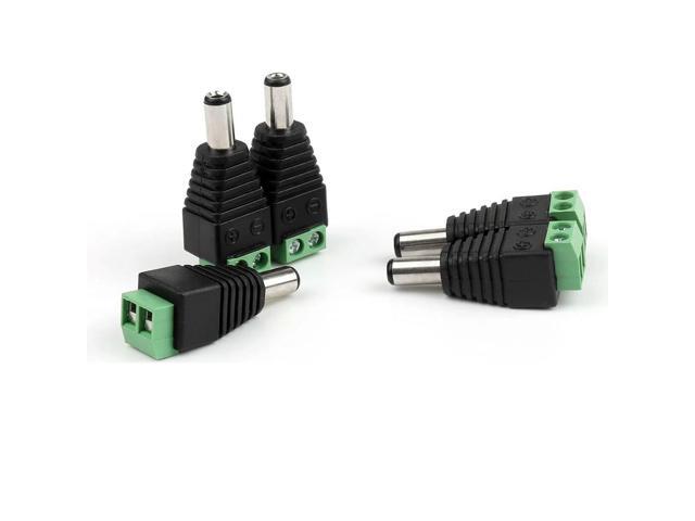 Click here for 5pcs 5.5mm x 2.5mm Male DC Power Plug LED CCTV Vid... prices