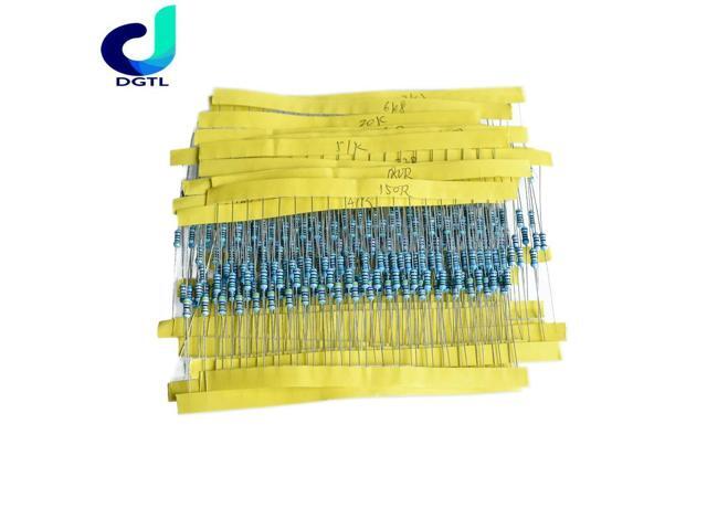 Click here for 600pcs/set 30 Kinds 1/4W Resistance 1 Metal Film R... prices
