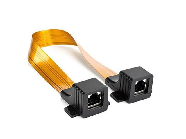 Click here for Ultra Thin RJ45 Female Jack Flat Ethernet RJ45 Jum... prices