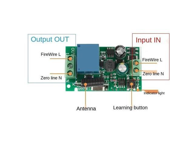 Click here for 1CH Relay Receiver for Universal Garage Control &... prices