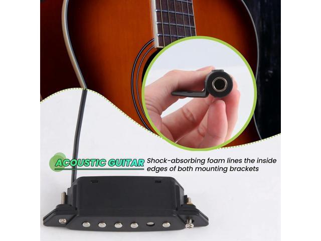 Click here for SH-85 Black 6 Hole Soundhole Pickup with Active Po... prices