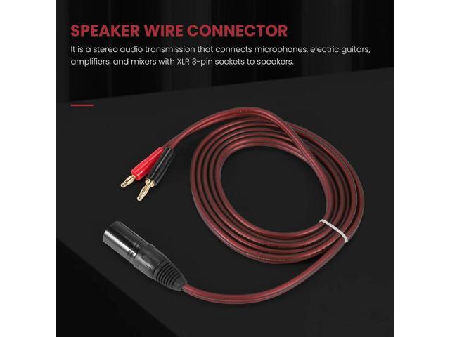 Click here for XLR to Banana Speaker Cable XLR 3 Pin Male to Dual... prices