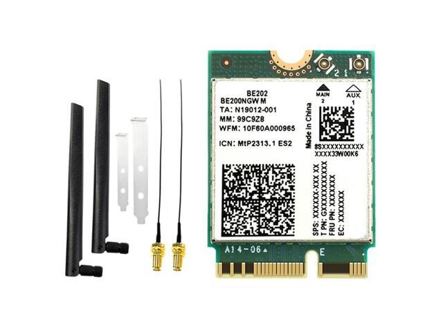 Click here for BE202 7 Card +2X8db Antenna 2.4/5/6G Tri-Band 5374... prices