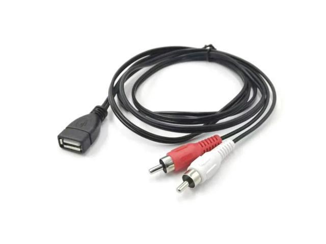 Click here for USB 2.0 A Female Socket To 2 RCA 2RCA Male Plug co... prices