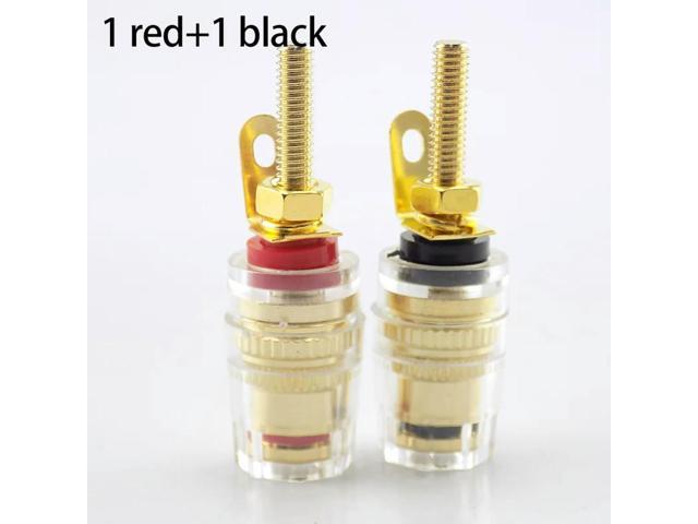 Click here for 2pcs 4mm Banana Plug Amplifier Speaker Binding Pos... prices