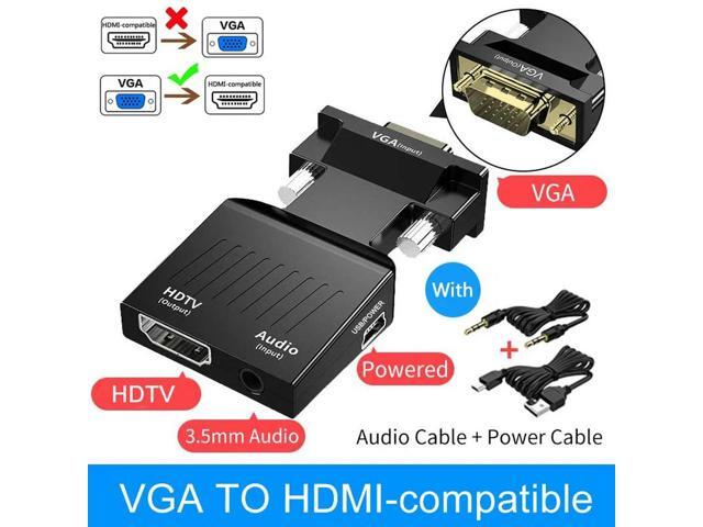 Click here for 1080P HD VGA To HDMI-compatible Adapter With 3.5mm... prices