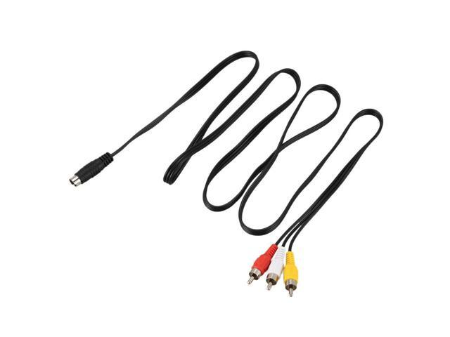 Click here for 4 Pin S-Video To 3 RCA Female TV Adapter Laptop Ca... prices