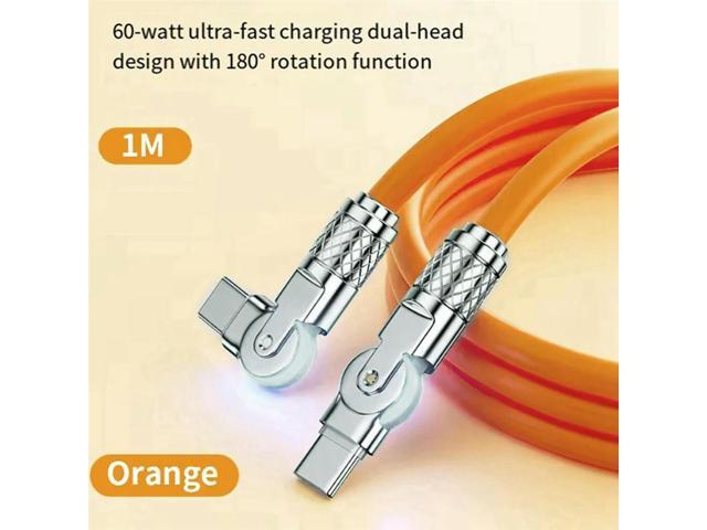 Click here for Type-C To Type-C 180° Swivel Double Elbow Mech Dat... prices