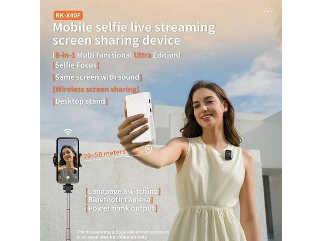 Click here for Versatile RK-X40F Magnetic Phone Selfie Monitor Sc... prices