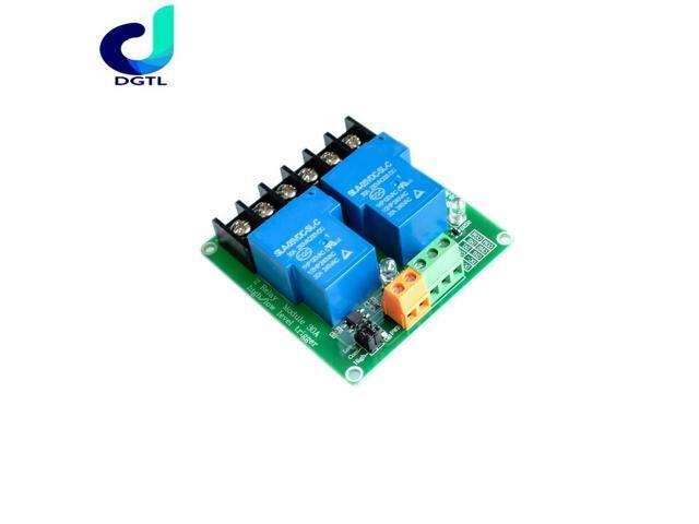 Click here for two 2 channel relay module 30A with optocoupler is... prices