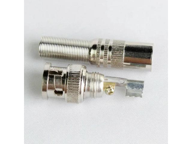 Click here for 10 Pcs/lot BNC Male Connector for RG - 59 Coaxial... prices