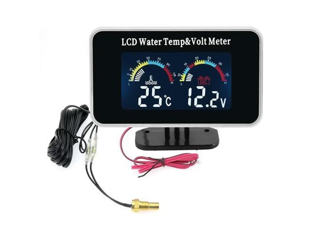 Click here for Two-In-One Temperature Voltmeter Dual Display Wate... prices