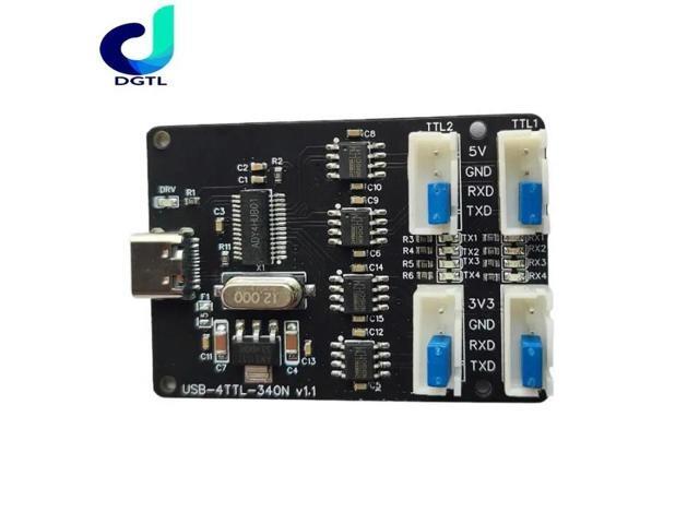 Click here for Four USB-to-TTL serial ports CH340N drags four ind... prices