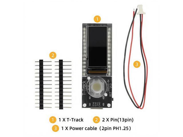 Click here for T-Track ESP32-S3 1.1-inch AMOLED trackball wireles... prices