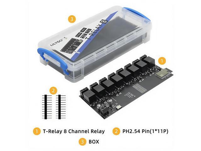 Click here for T-Relay 5V 8 Channel Relay Module ESP32 Wireless D... prices