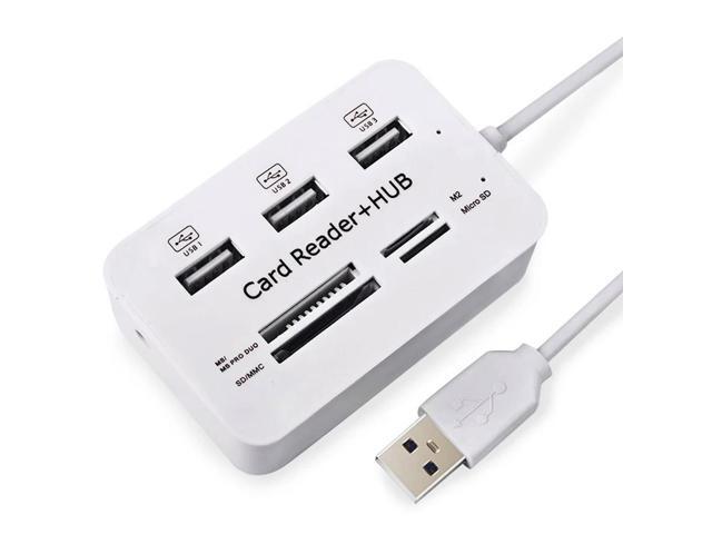 Click here for USB Hub 2.0 3 Ports TF Micro SD Card Reader Slot U... prices