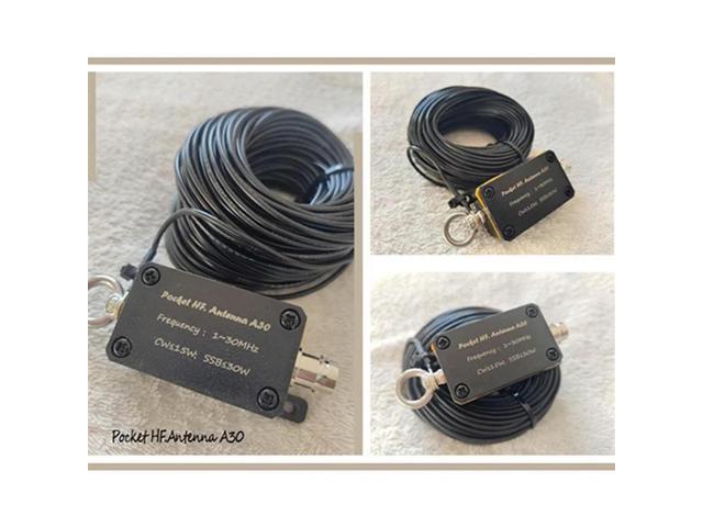 Click here for 1-30Mhz Pocket Antenna A30 Shortwave Antenna Wideb... prices