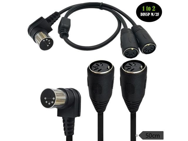 Click here for 1pc 5 Pin DIN Y Splitter MIDI Cable Adapter Right... prices