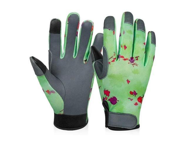 Click here for Leather Gardening Gloves for Men and Women Protect... prices