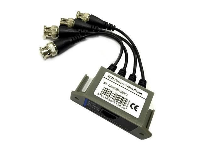 Click here for 4CH HD Passive Video Balun Transceiver BNC To UTP... prices