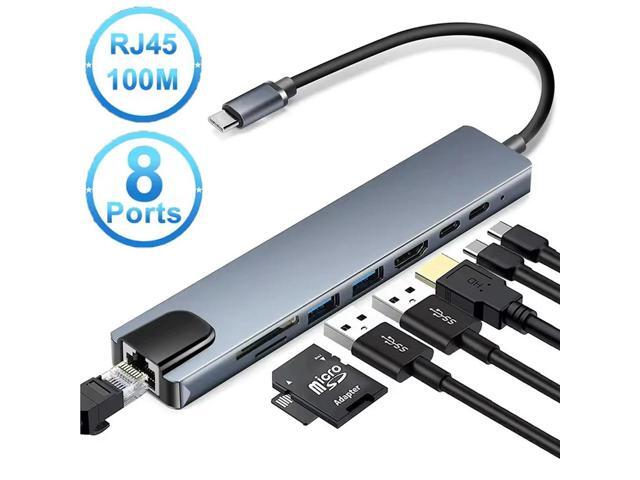Click here for Usb 8 In 1 Type C 3.1 Splitter To 4k HDTV Hub Adap... prices