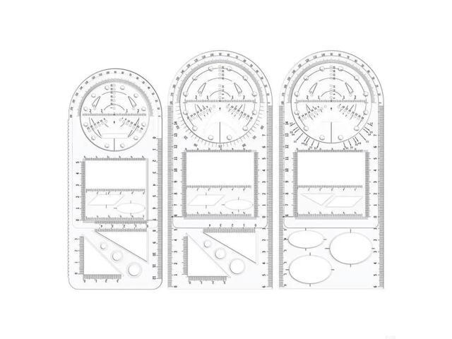 Click here for Geometric Rulers 360 Degree Protractor for Primary... prices