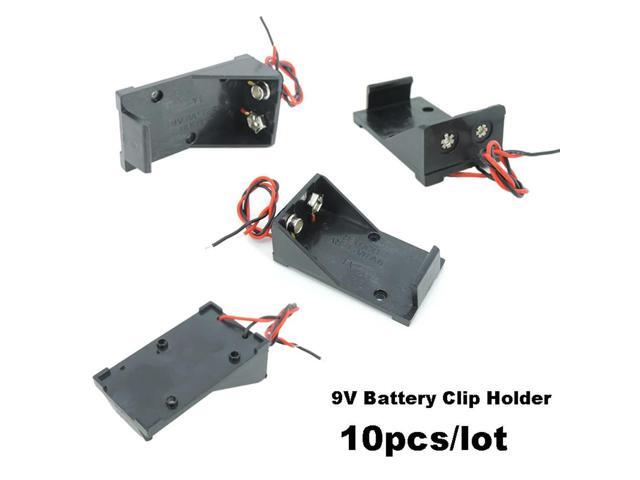 Click here for 10pcs/lot 9V Clip Holder 9V Case Box With Wire Lea... prices