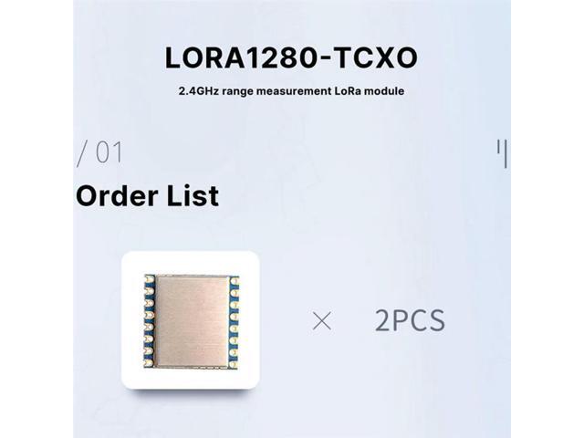 Click here for LORA1280-TCXO 2.4Ghz Range Measurement Lora Module prices
