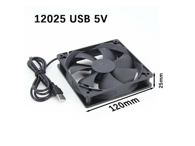 Click here for 5V USB interface DC12025 DC 12cm silent 5V oil-con... prices