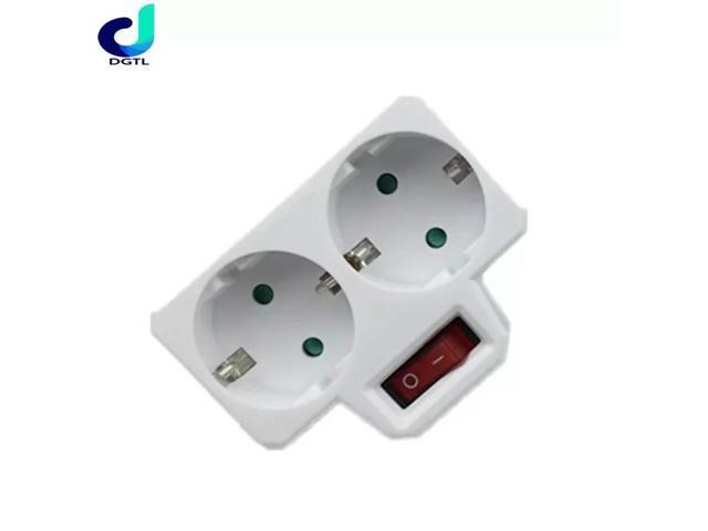 Click here for 1Pc Durable ABS EU Standard Multiple Plug 16A 250V... prices