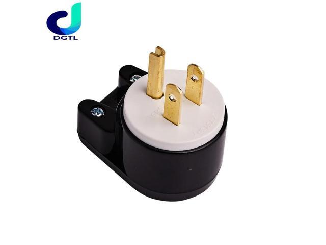 Click here for Right Angle Nema 5-15P 15A 125V AC Plug  [UL CUL]... prices