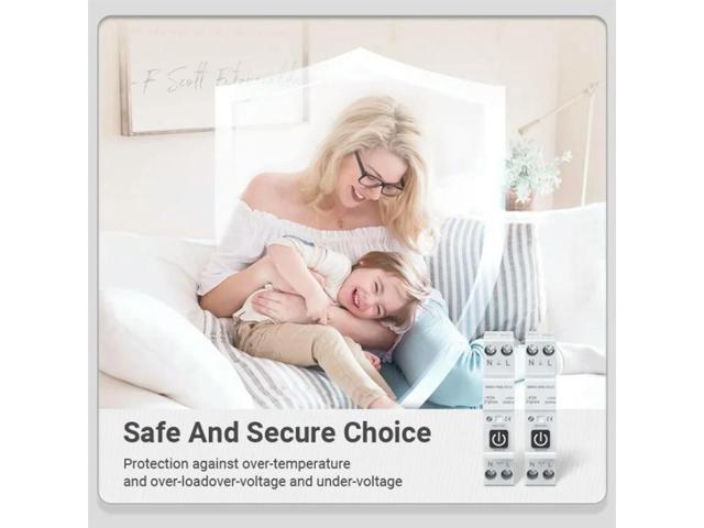 Click here for TUYA 63A 1P+N Zigbee Circuit Breaker With Metering... prices