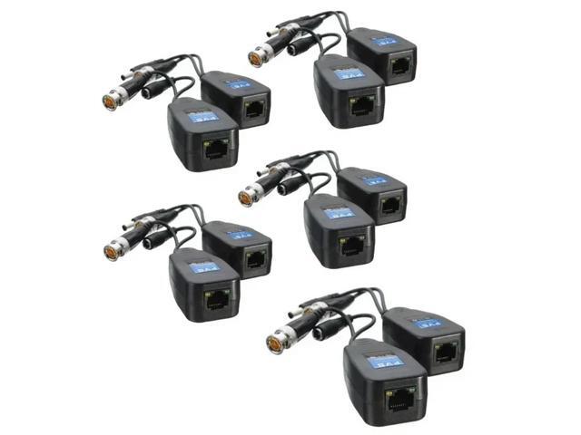 Click here for 5 Pairs CCTV Coax BNC Video Power Balun Transceive... prices