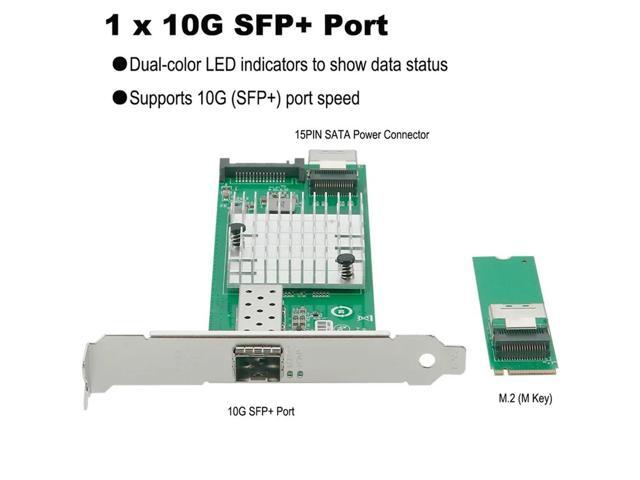 Click here for X520-DA1 M Key 10Gbe Ethernet Adapter M. 2 To Sing... prices